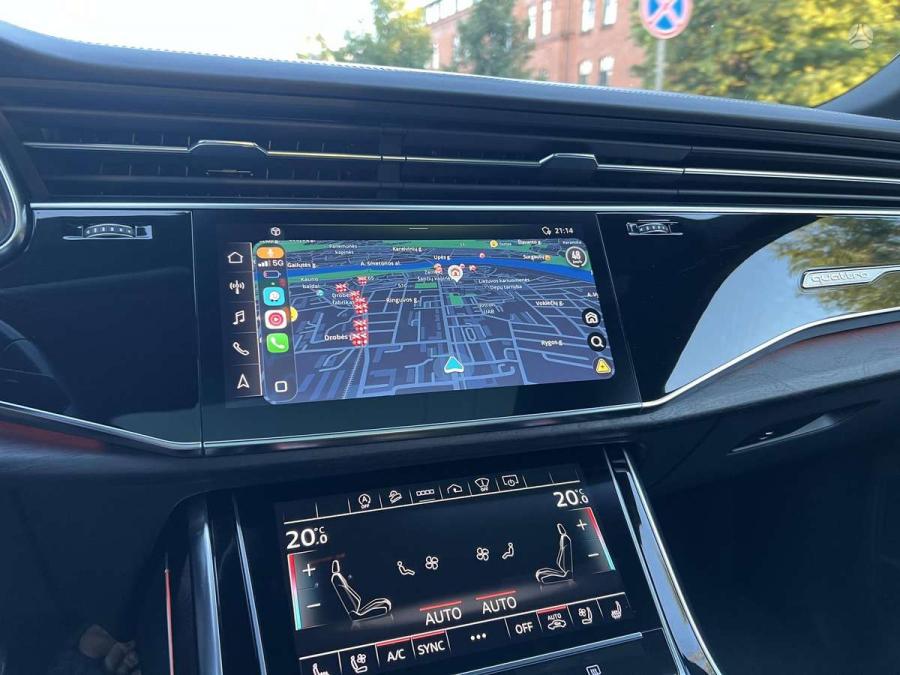 Balts Audi Q8 2021 Kauņa, ar dzinēja tilpumu 3.00 L un nobraukumu 60 tūkst. km par 47999 €, foto 33 vietnē AUTOMOTO.COM.LV