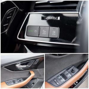 White Audi Q8 2021 in Vilnius, with an engine capacity of 2.97 L and mileage of 124 thousand km for 49999 €, photo 44 on AUTOMOTO.COM.LV