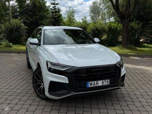 Белый Ауди Q8 2021 в Вильнюс, объемом двигателя 3.00 л и пробегом 116 тыс. км за 41500 €, фото 3 на AUTOMOTO.COM.LV