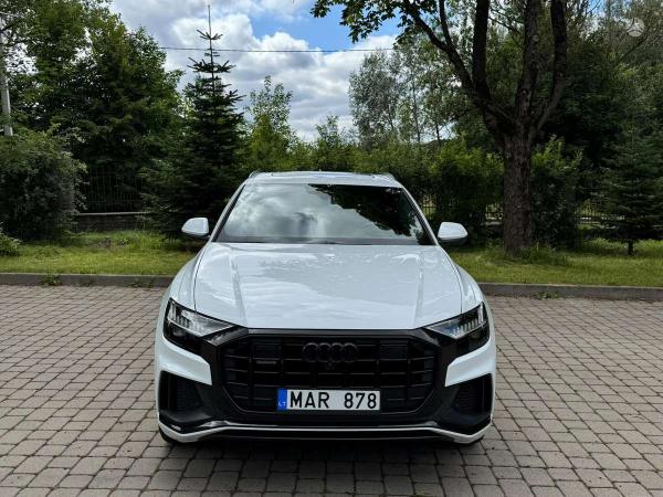 Белый Ауди Q8 2021 в Вильнюс, объемом двигателя 3.00 л и пробегом 116 тыс. км за 41500 €, фото 6 на AUTOMOTO.COM.LV