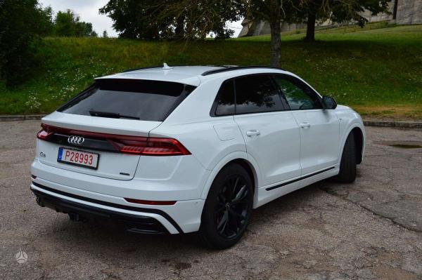 Balts Audi Q8 2021 Viļņa, ar dzinēja tilpumu 0.00 L un nobraukumu 78 tūkst. km par 44300 €, foto 9 vietnē AUTOMOTO.COM.LV