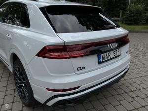 Balts Audi Q8 2021 Viļņa, ar dzinēja tilpumu 3.00 L un nobraukumu 115 tūkst. km par 40900 €, foto 7 vietnē AUTOMOTO.COM.LV