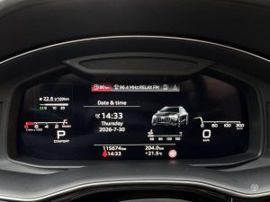 Balts Audi Q8 2021 Viļņa, ar dzinēja tilpumu 3.00 L un nobraukumu 115 tūkst. km par 40900 €, foto 17 vietnē AUTOMOTO.COM.LV