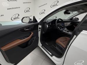 Белый Ауди Q8 2022 в Авиженяй, объемом двигателя 3.00 л и пробегом 24 тыс. км за 55900 €, фото 19 на AUTOMOTO.COM.LV