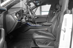 White Audi Q8 2022 in Riga, with an engine capacity of 3.00 L and mileage of 83 thousand km for 50457 €, photo 9 on AUTOMOTO.COM.LV
