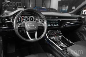 White Audi Q8 2022 in Riga, with an engine capacity of 3.00 L and mileage of 83 thousand km for 50457 €, photo 11 on AUTOMOTO.COM.LV