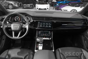White Audi Q8 2022 in Riga, with an engine capacity of 3.00 L and mileage of 83 thousand km for 50457 €, photo 12 on AUTOMOTO.COM.LV