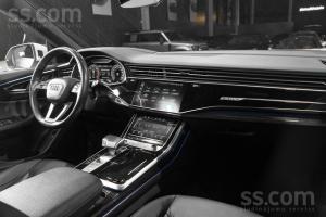 White Audi Q8 2022 in Riga, with an engine capacity of 3.00 L and mileage of 83 thousand km for 50457 €, photo 13 on AUTOMOTO.COM.LV