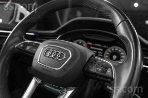 White Audi Q8 2022 in Riga, with an engine capacity of 3.00 L and mileage of 83 thousand km for 50457 €, photo 25 on AUTOMOTO.COM.LV