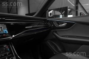 White Audi Q8 2022 in Riga, with an engine capacity of 3.00 L and mileage of 83 thousand km for 50457 €, photo 34 on AUTOMOTO.COM.LV