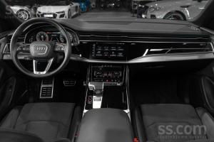 White Audi Q8 2023 in Riga, with an engine capacity of 3.00 L and mileage of 56 thousand km for 69900 €, photo 12 on AUTOMOTO.COM.LV