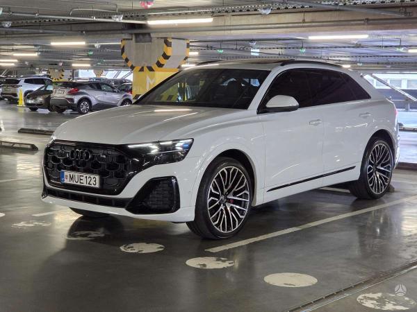 Balts Audi Q8 2024 Kauņa, ar dzinēja tilpumu 2.97 L un nobraukumu 81 tūkst. km par 76900 €, foto 3 vietnē AUTOMOTO.COM.LV