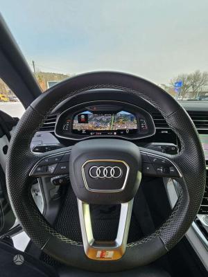White Audi Q8 2024 in Kaunas, with an engine capacity of 2.97 L and mileage of 81 thousand km for 76900 €, photo 14 on AUTOMOTO.COM.LV