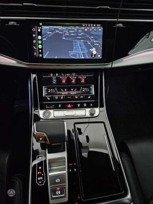White Audi Q8 2024 in Kaunas, with an engine capacity of 2.97 L and mileage of 81 thousand km for 76900 €, photo 20 on AUTOMOTO.COM.LV