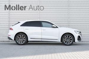 Balts Audi Q8 2025 Rīga, ar dzinēja tilpumu 3.00 L un nobraukumu 27 tūkst. km par 72750 €, foto 5 vietnē AUTOMOTO.COM.LV