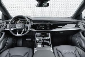 Balts Audi Q8 2025 Rīga, ar dzinēja tilpumu 3.00 L un nobraukumu 27 tūkst. km par 72750 €, foto 7 vietnē AUTOMOTO.COM.LV