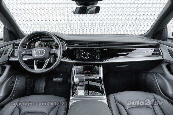 Balts Audi Q8 2025 Rīga, ar dzinēja tilpumu 3.00 L un nobraukumu 27 tūkst. km par 70188 €, foto 7 vietnē AUTOMOTO.COM.LV