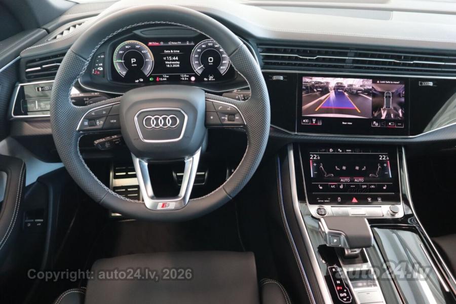 Balts Audi Q8 2026 Tallina, ar dzinēja tilpumu 3.00 L un nobraukumu 5 tūkst. km par 112900 €, foto 5 vietnē AUTOMOTO.COM.LV