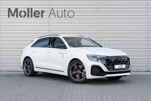 Balts Audi Q8 2026 Mārupe, ar dzinēja tilpumu 3.00 L un nobraukumu 0 tūkst. km par 85900 €, foto  vietnē AUTOMOTO.COM.LV