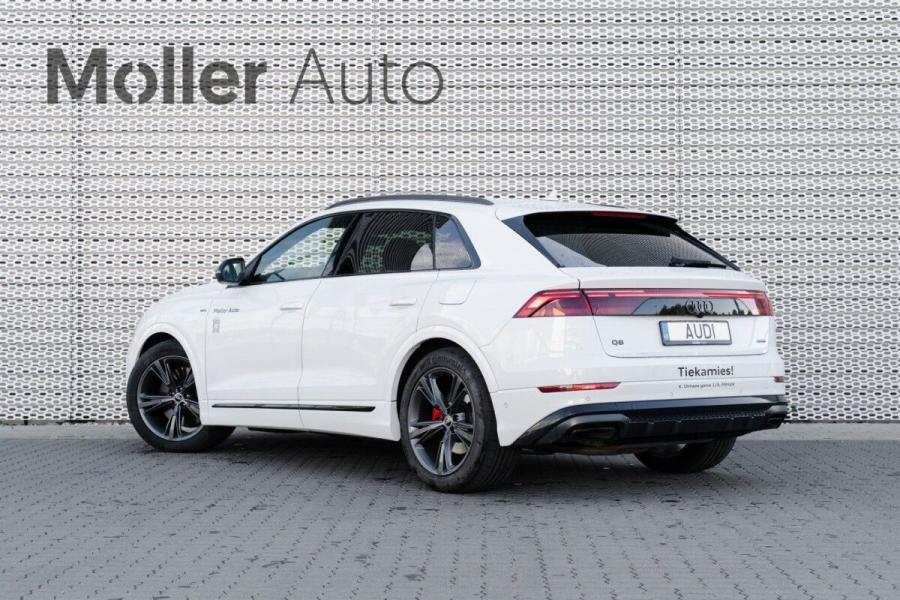 Balts Audi Q8 2026 Mārupe, ar dzinēja tilpumu 3.00 L un nobraukumu 0 tūkst. km par 85900 €, foto 4 vietnē AUTOMOTO.COM.LV