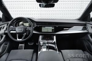 White Audi Q8 2026 in Riga, with an engine capacity of 3.00 L and mileage of 0 thousand km for 85900 €, photo 7 on AUTOMOTO.COM.LV