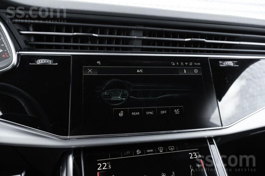 White Audi Q8 2026 in Riga, with an engine capacity of 3.00 L and mileage of 500 thousand km for 85900 €, photo 22 on AUTOMOTO.COM.LV
