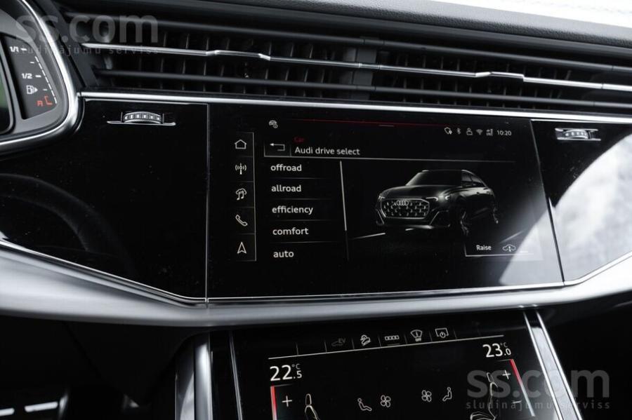 White Audi Q8 2026 in Riga, with an engine capacity of 3.00 L and mileage of 500 thousand km for 85900 €, photo 27 on AUTOMOTO.COM.LV