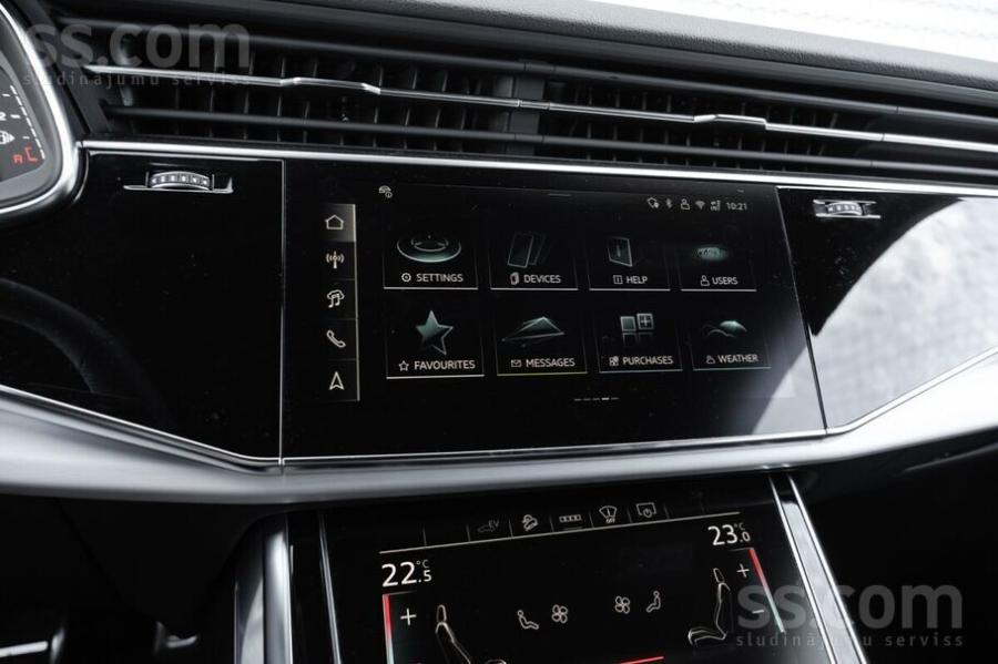 White Audi Q8 2026 in Riga, with an engine capacity of 3.00 L and mileage of 500 thousand km for 85900 €, photo 32 on AUTOMOTO.COM.LV