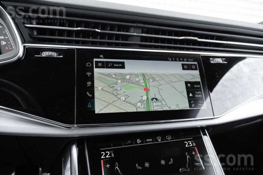 White Audi Q8 2026 in Riga, with an engine capacity of 3.00 L and mileage of 500 thousand km for 85900 €, photo 34 on AUTOMOTO.COM.LV