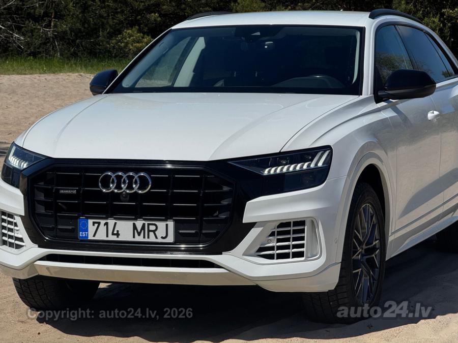 Белый Ауди Q8 2019 в Таллин, объемом двигателя 3.00 л и пробегом 162 тыс. км за 41900 €, фото 1 на AUTOMOTO.COM.LV