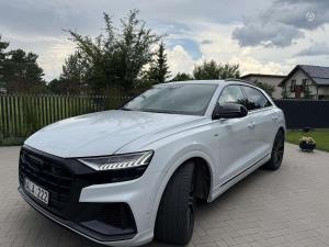 Белый Ауди Q8 2020 в Вильнюс, объемом двигателя 2.97 л и пробегом 72 тыс. км за 58000 €, фото 5 на AUTOMOTO.COM.LV