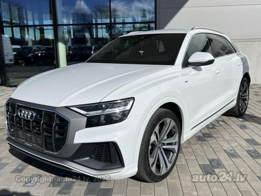 Balts Audi Q8 2019 Tallina, ar dzinēja tilpumu 3.00 L un nobraukumu 177 tūkst. km par 43900 €, foto 1 vietnē AUTOMOTO.COM.LV