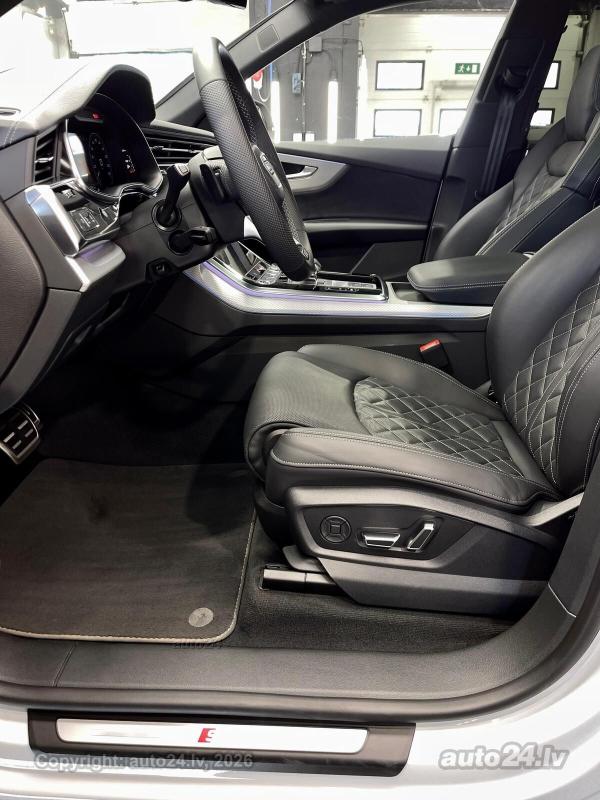 Balts Audi Q8 2024 Tallina, ar dzinēja tilpumu 3.00 L un nobraukumu 14 tūkst. km par 92500 €, foto 9 vietnē AUTOMOTO.COM.LV