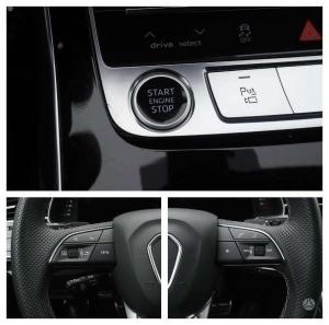 Yellow Audi Q8 2023 in Vilnius, with an engine capacity of 3.00 L and mileage of 74 thousand km for 57500 €, photo 15 on AUTOMOTO.COM.LV
