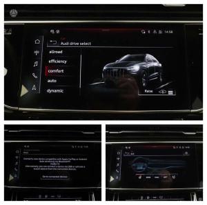 Yellow Audi Q8 2023 in Vilnius, with an engine capacity of 3.00 L and mileage of 74 thousand km for 57500 €, photo 23 on AUTOMOTO.COM.LV