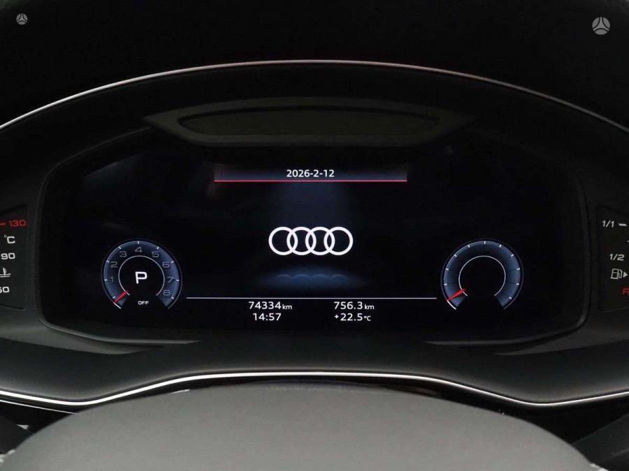 Yellow Audi Q8 2023 in Vilnius, with an engine capacity of 3.00 L and mileage of 74 thousand km for 57500 €, photo 26 on AUTOMOTO.COM.LV
