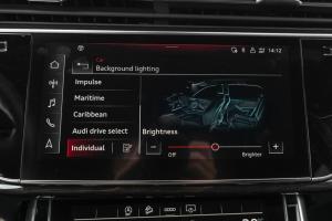 Желтый Ауди Q8 2023 в Вильнюс, объемом двигателя 3.00 л и пробегом 92 тыс. км за 57800 €, фото 16 на AUTOMOTO.COM.LV