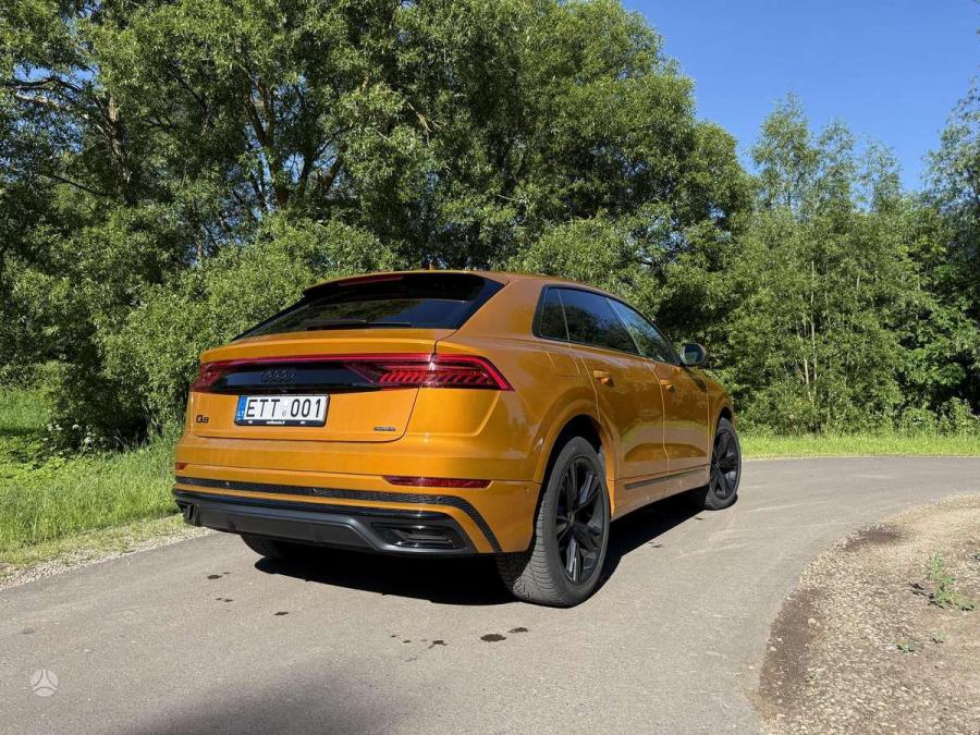 Dzeltens Audi Q8 2023 Šauļi, ar dzinēja tilpumu 3.00 L un nobraukumu 53 tūkst. km par 59000 €, foto 6 vietnē AUTOMOTO.COM.LV