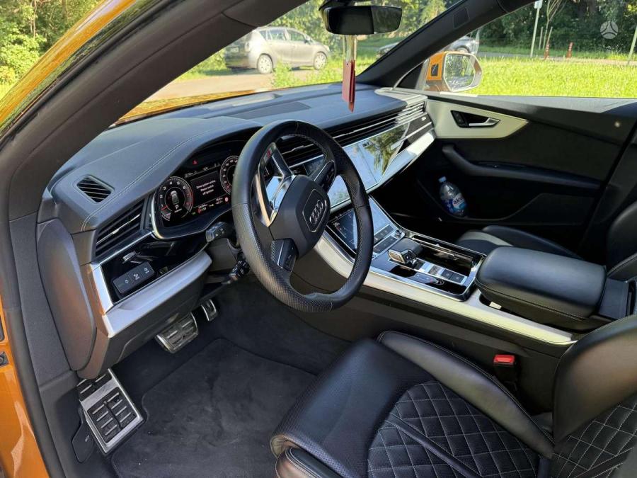 Dzeltens Audi Q8 2023 Šauļi, ar dzinēja tilpumu 3.00 L un nobraukumu 53 tūkst. km par 59000 €, foto 9 vietnē AUTOMOTO.COM.LV
