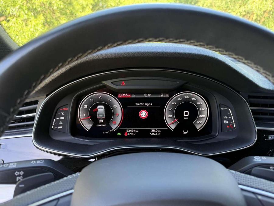 Dzeltens Audi Q8 2023 Šauļi, ar dzinēja tilpumu 3.00 L un nobraukumu 53 tūkst. km par 59000 €, foto 10 vietnē AUTOMOTO.COM.LV