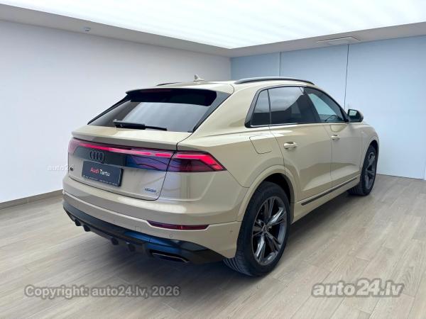 Yellow Audi Q8 2026 in Tartu, with an engine capacity of 3.00 L and mileage of 3 thousand km for 106000 €, photo 3 on AUTOMOTO.COM.LV