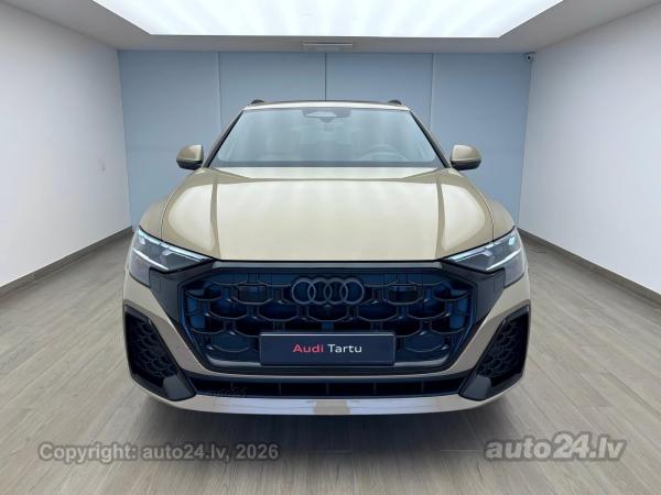 Yellow Audi Q8 2026 in Tartu, with an engine capacity of 3.00 L and mileage of 3 thousand km for 106000 €, photo 6 on AUTOMOTO.COM.LV