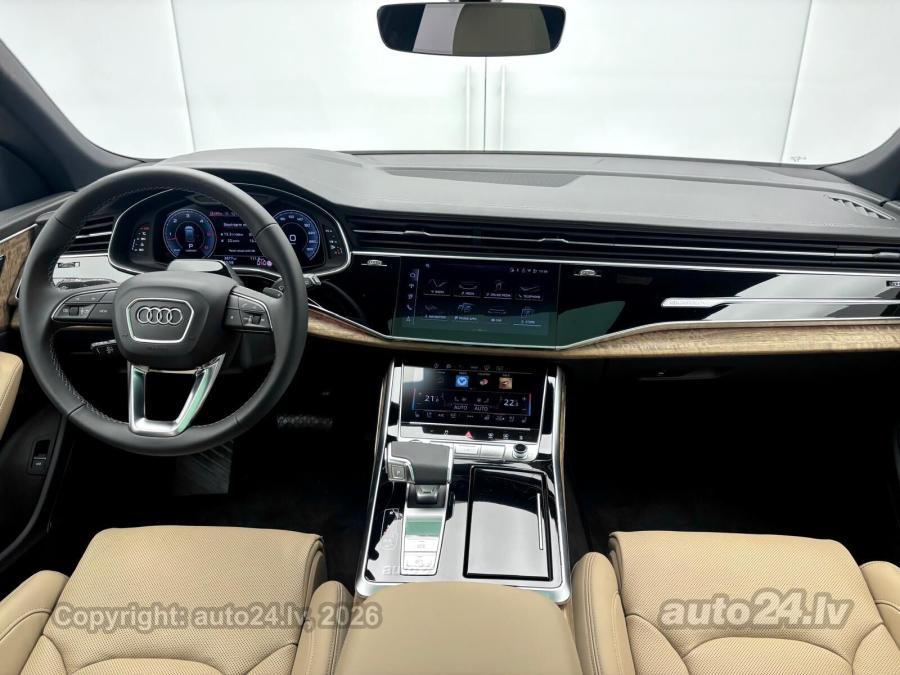 Желтый Ауди Q8 2026 в Тарту, объемом двигателя 3.00 л и пробегом 3 тыс. км за 106000 €, фото 13 на AUTOMOTO.COM.LV