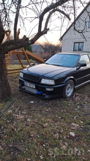 Черный Ауди Quattro 1989 в Бауска, объемом двигателя 2.20 л и пробегом 375 тыс. км за 4600 €, фото  на AUTOMOTO.COM.LV