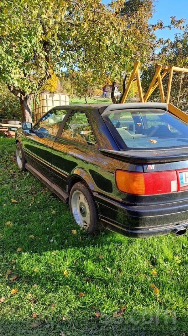 Черный Ауди Quattro 1989 в Бауска, объемом двигателя 2.20 л и пробегом 375 тыс. км за 4600 €, фото 3 на AUTOMOTO.COM.LV