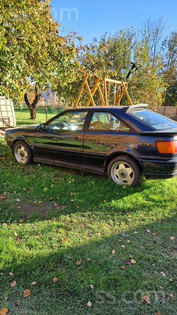 Черный Ауди Quattro 1989 в Бауска, объемом двигателя 2.20 л и пробегом 375 тыс. км за 4600 €, фото 4 на AUTOMOTO.COM.LV