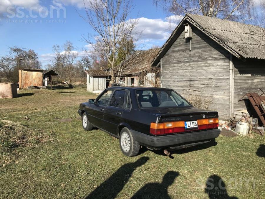 Melns Audi Quattro 1986 Rīga, ar dzinēja tilpumu 1.80 L un nobraukumu 342 tūkst. km par 7000 €, foto 5 vietnē AUTOMOTO.COM.LV