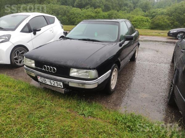 Черный Ауди Quattro 1987 в Лиепая, объемом двигателя 2.20 л и пробегом 408 тыс. км за 6500 €, фото 1 на AUTOMOTO.COM.LV