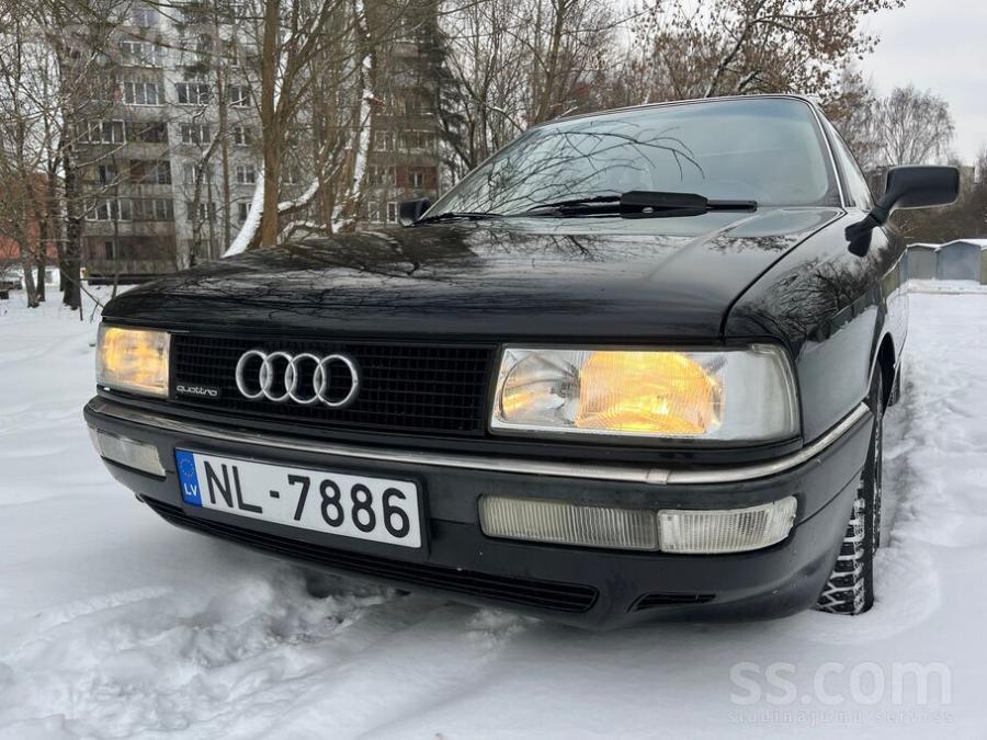 Melns Audi Quattro 1989 Rīga, ar dzinēja tilpumu 2.30 L un nobraukumu 229 tūkst. km par 6490 €, foto 3 vietnē AUTOMOTO.COM.LV