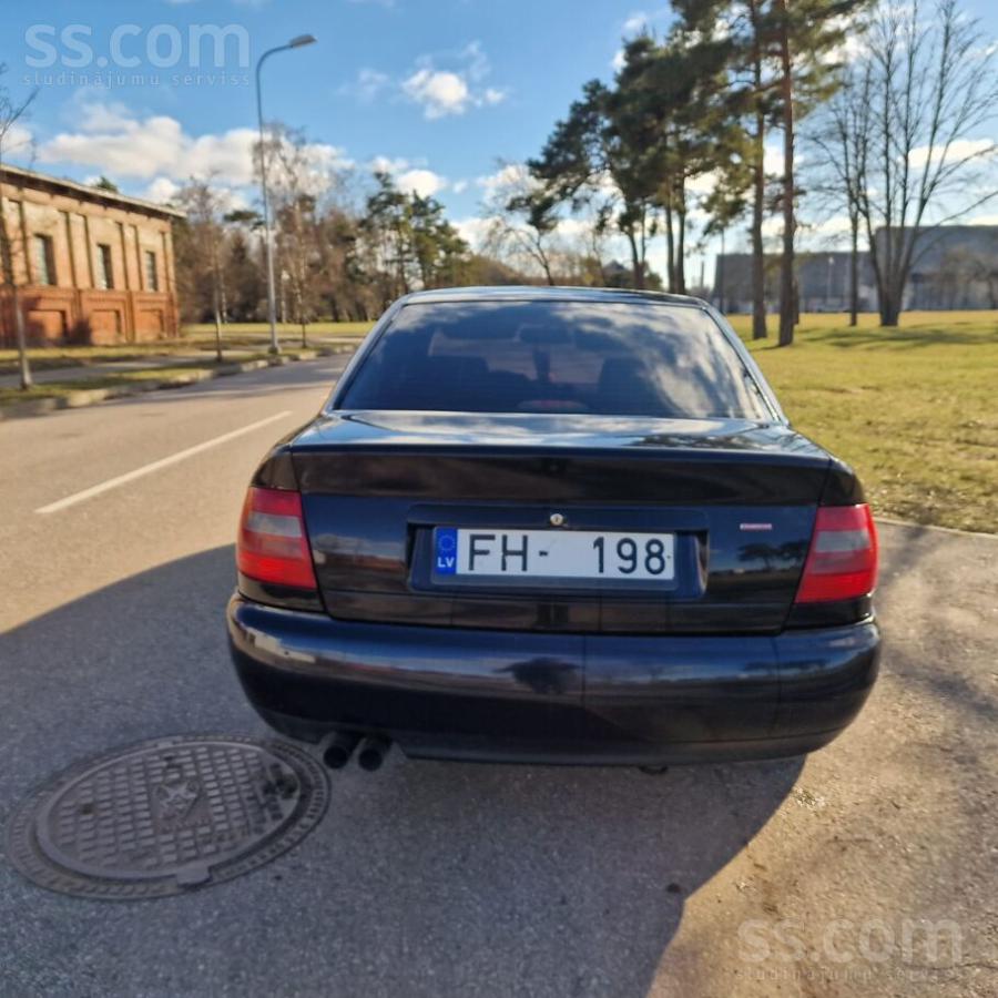 Melns Audi Quattro 1997 Liepāja, ar dzinēja tilpumu 1.80 L un nobraukumu 295 tūkst. km par 1900 €, foto 6 vietnē AUTOMOTO.COM.LV
